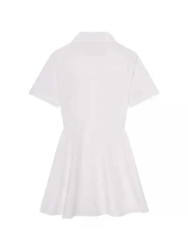 FRAME Buttoned Short-sleeve Shirt Dress