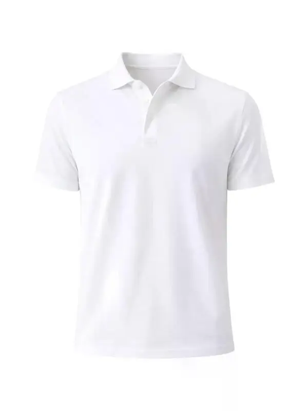 PATRICK ASSARAF Pima Button-up Cotton Polo Shirt
