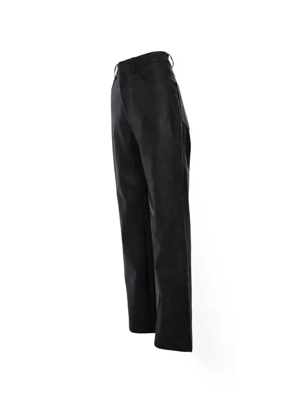 ROTATE BY BIRGER CHRISTENSEN Textured Straight Trousers
