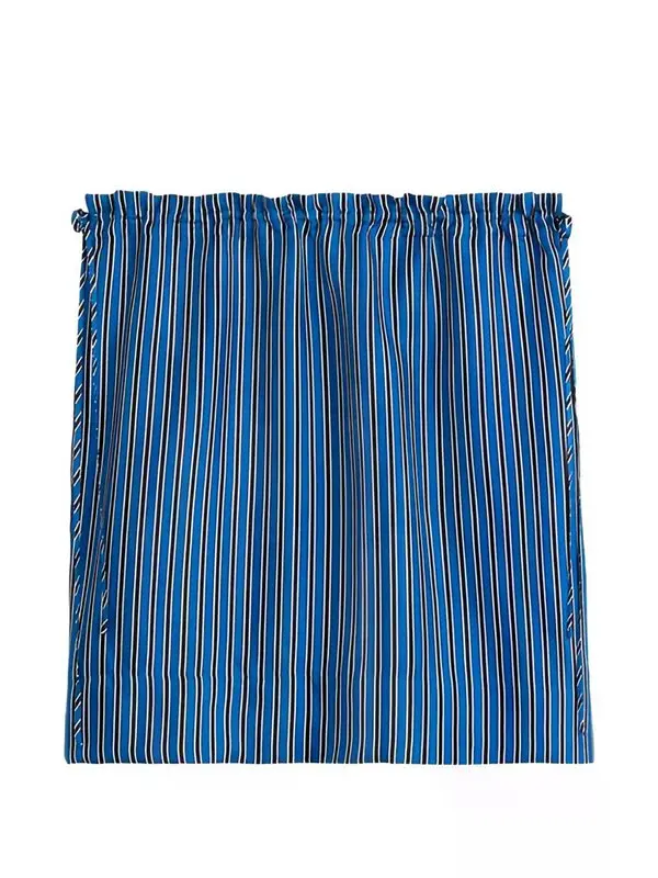 TOTEME Striped Mini Skirt - Blue