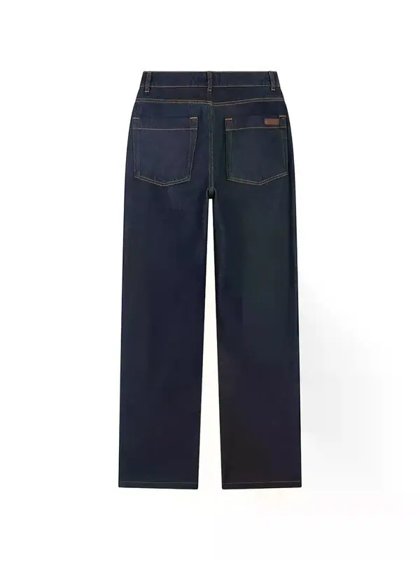 Bonpoint Pocketed Straight-leg Jeans