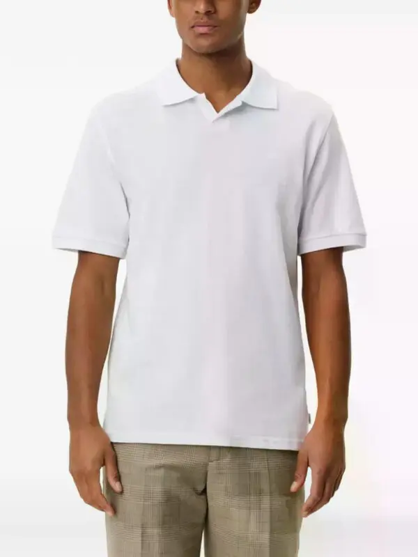 LES DEUX Short-sleeve Logo Polo Shirt