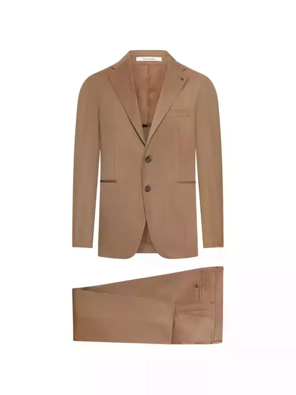 Tagliatore Single-breasted Suit - Brown