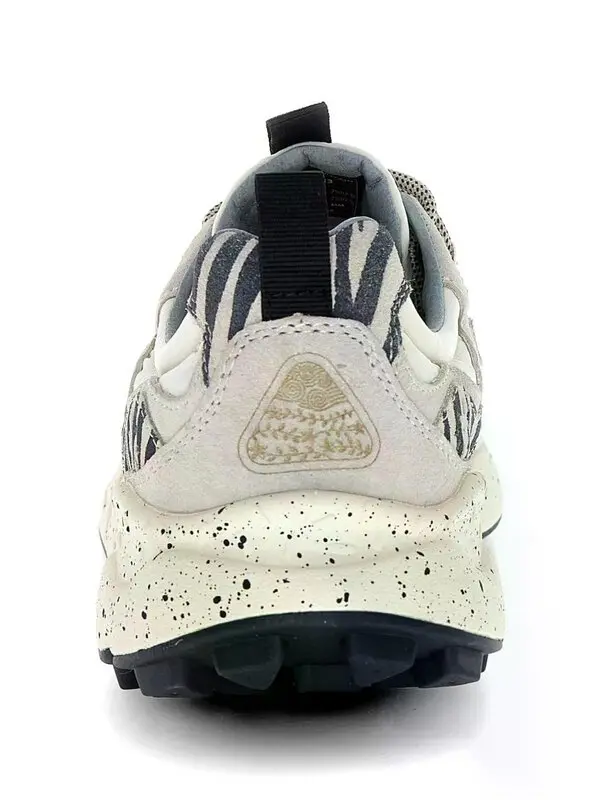 FLOWER MOUNTAIN Yamano 3 Uni Zebra-print Sneakers - Neutrals
