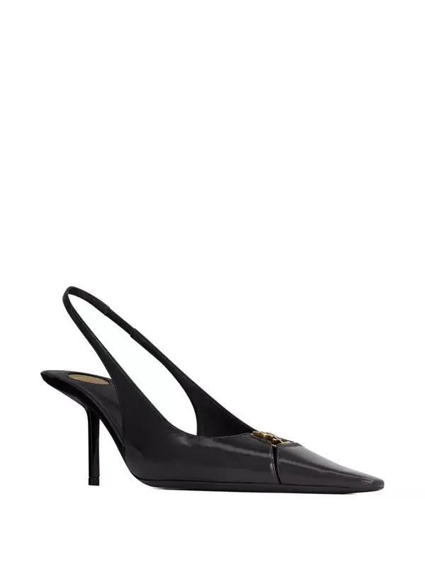 Saint Laurent Breteuil Leather Pumps