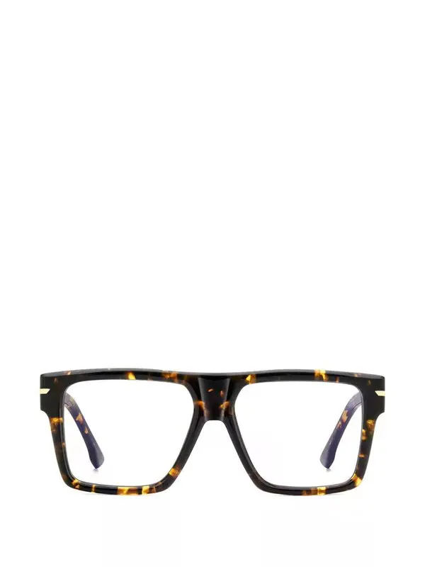Victoria Beckham Square-frame Glasses - Brown