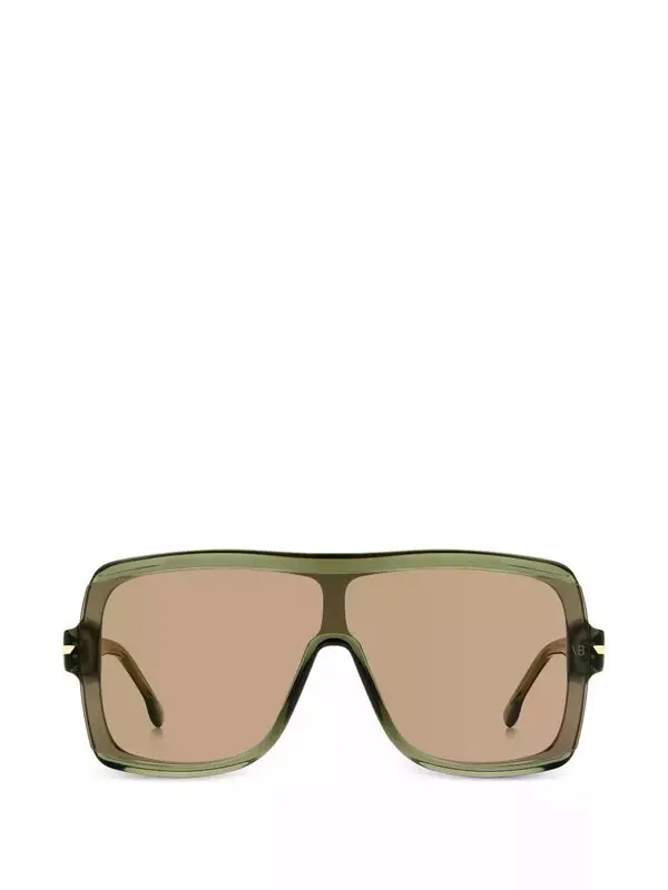 Victoria Beckham Pilot Frame Sunglasses - Green
