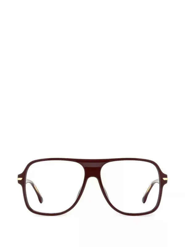 Victoria Beckham Square Frame Glasses - Brown