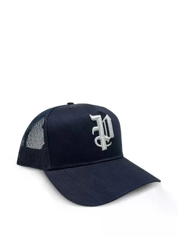 PURPLE BRAND Logo-embroidered Trucker Cap