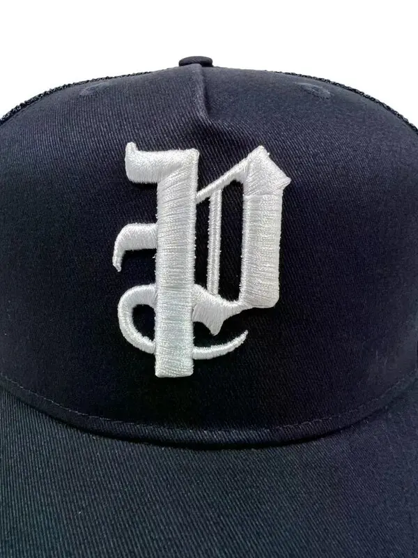 PURPLE BRAND Logo-embroidered Trucker Cap