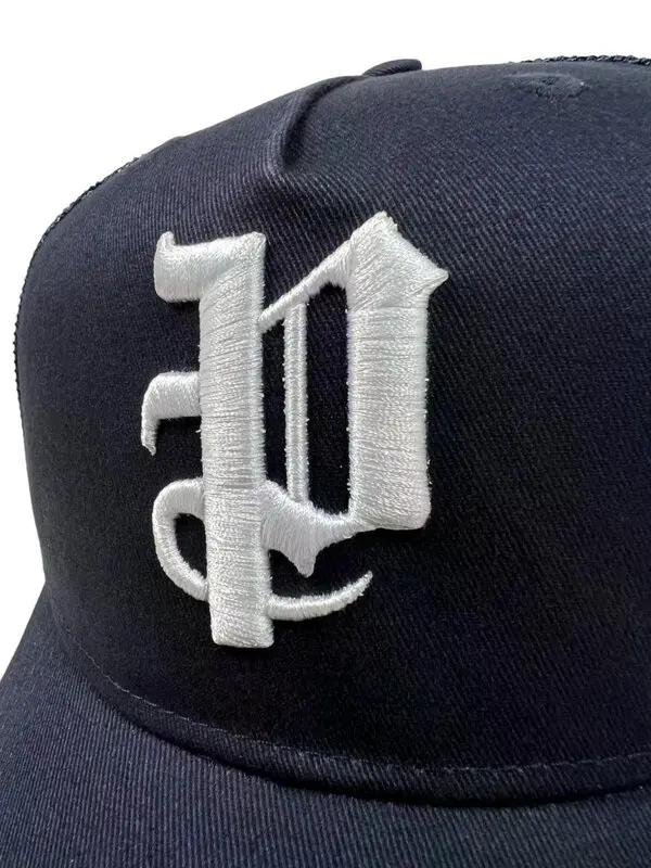 PURPLE BRAND Logo-embroidered Trucker Cap