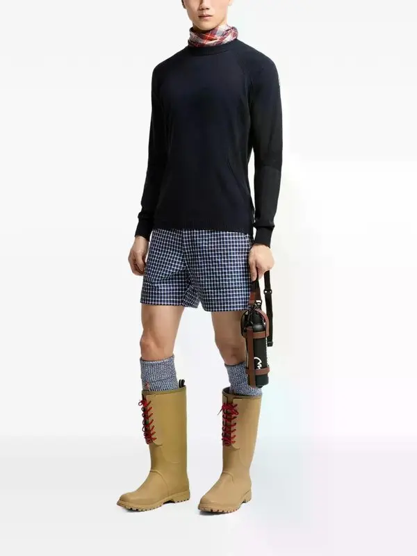 Moncler Ribbed Round-neck Knit Sweater