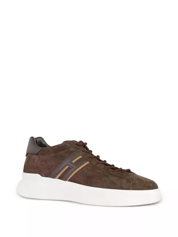 Hogan Lace-up H-profile Sneakers - Brown