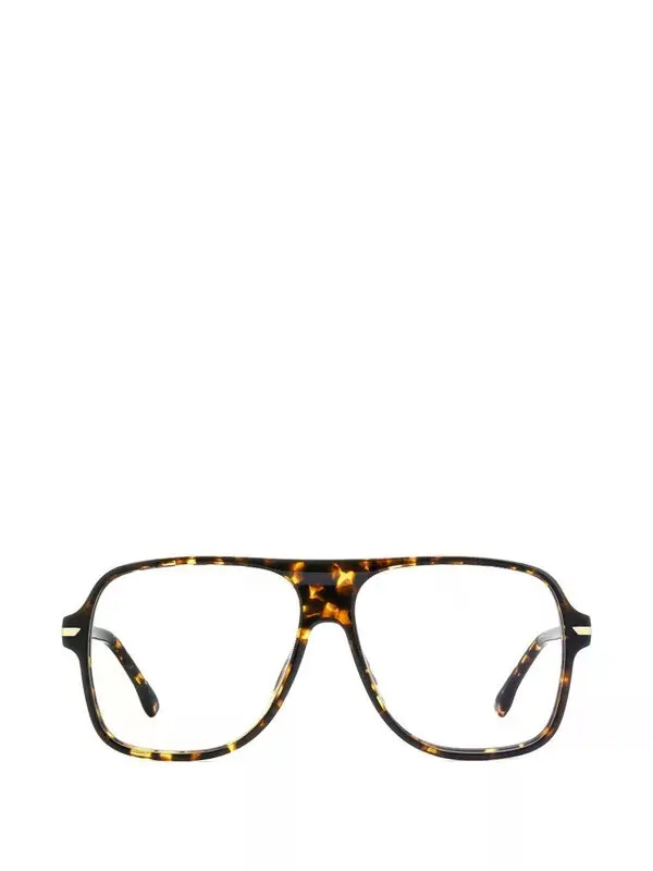 Victoria Beckham Pilot-frame Glasses - Brown