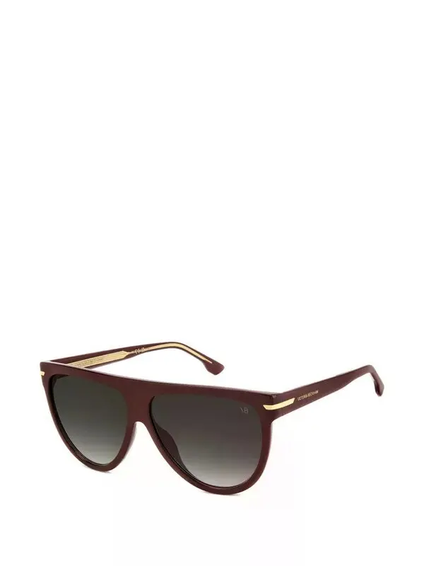 Victoria Beckham Pilot Frame Sunglasses - Brown