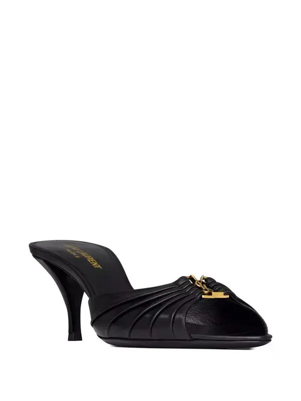 Saint Laurent Logo-plaque Sandals