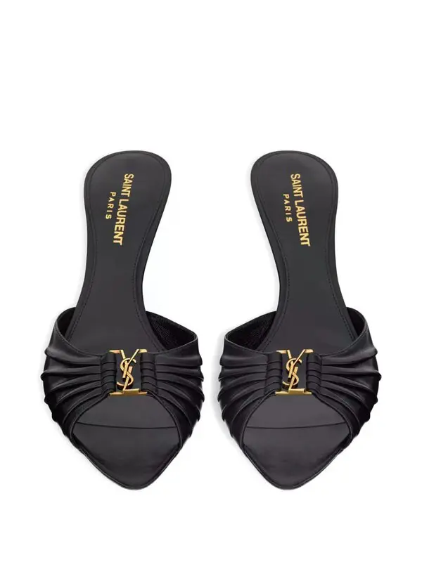 Saint Laurent Logo-plaque Sandals