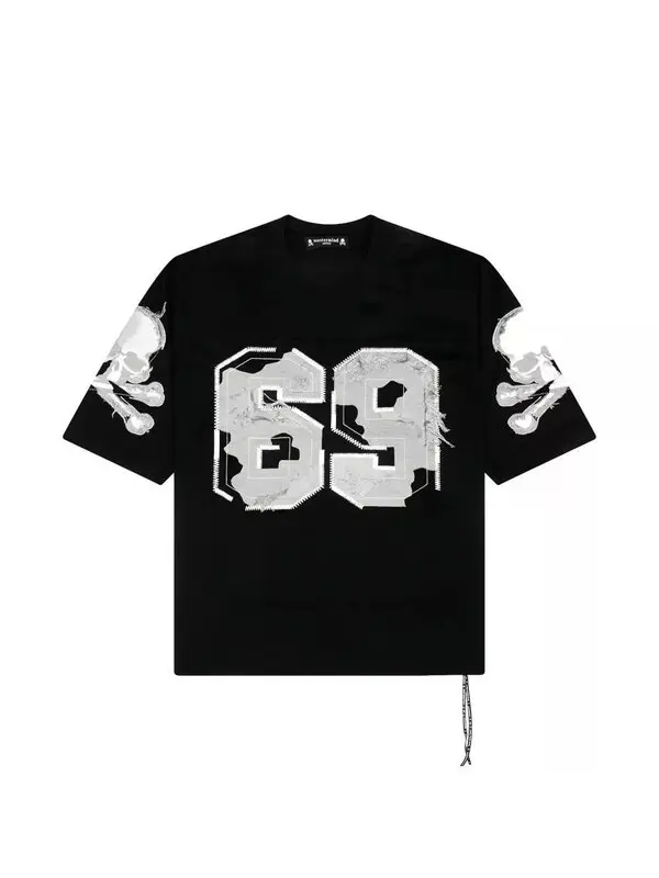 MASTERMIND WORLD Distressed Patch T-shirt