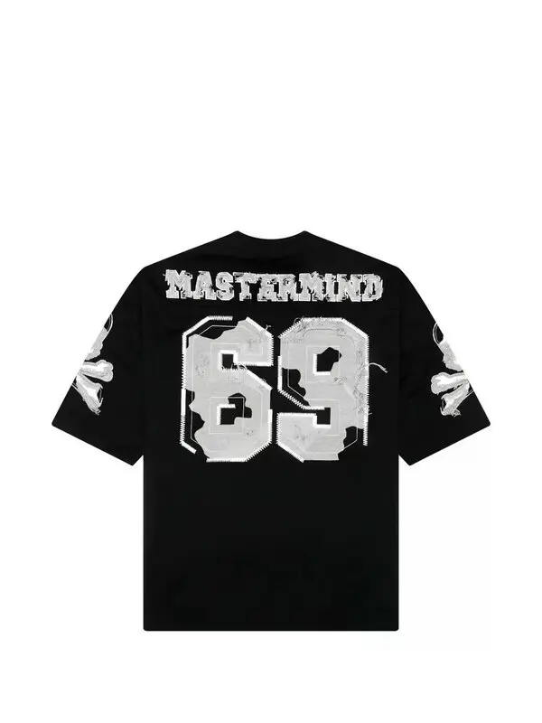 MASTERMIND WORLD Distressed Patch T-shirt
