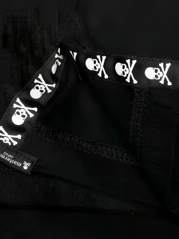 MASTERMIND WORLD Distressed Patch T-shirt - Black