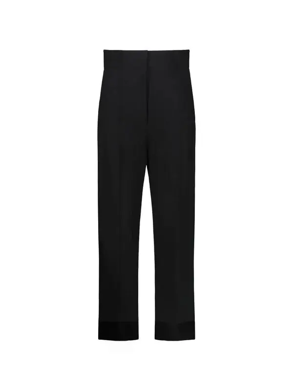 Khaite Rae Stepped-hem Trousers