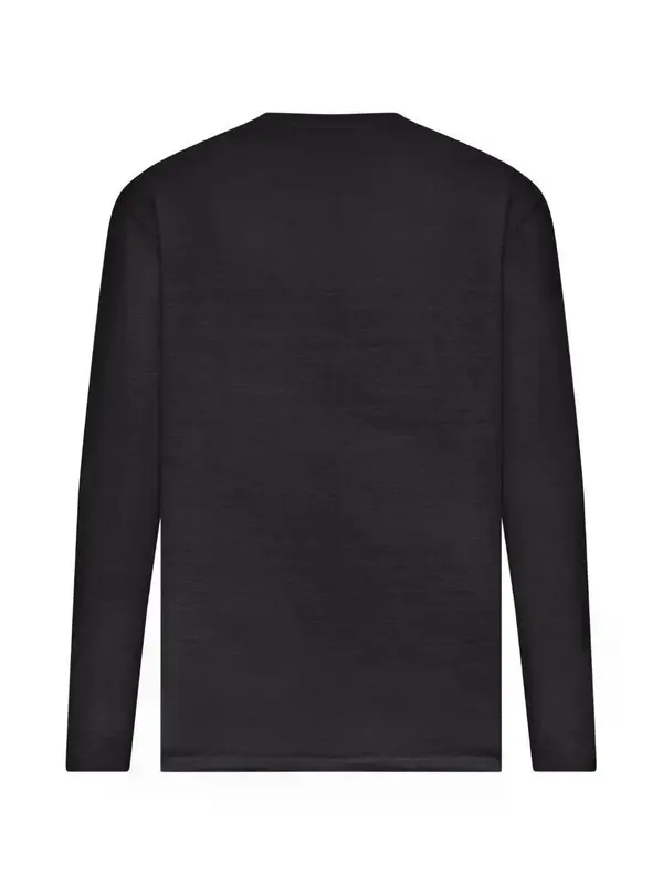 ROBERTO COLLINA Buttoned Long-sleeve T-shirt