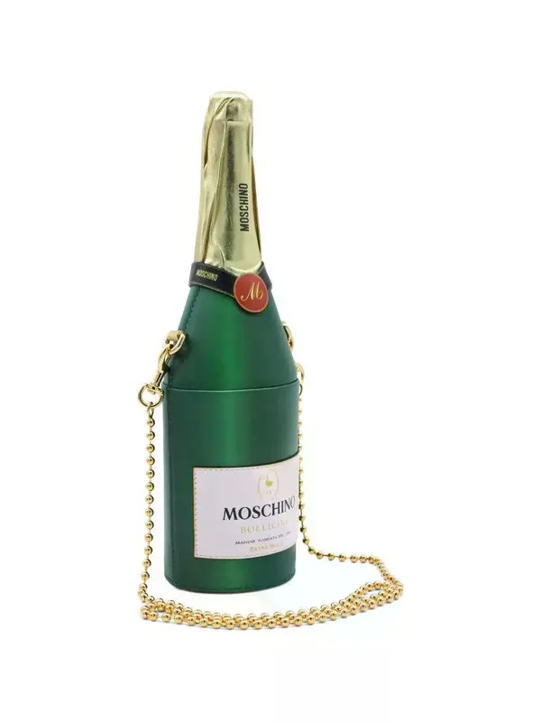 Moschino Novelty Champagne Bottle Bag