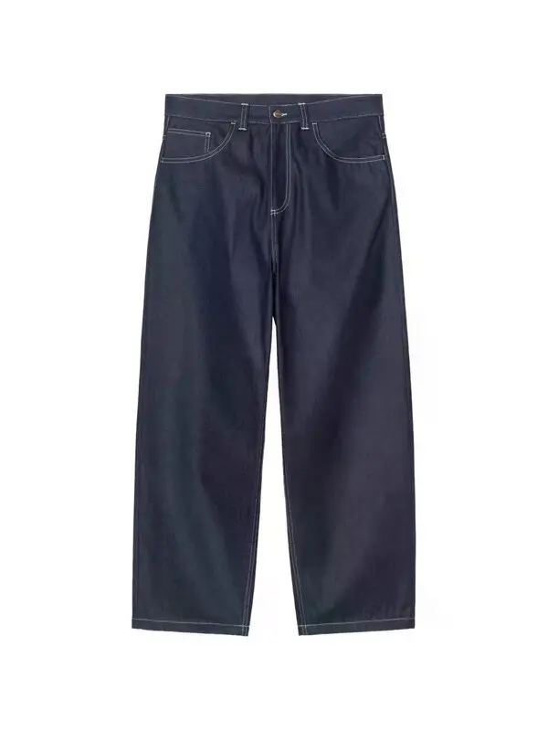 Carhartt Work In Progress Loose-fit Brandon Trousers - Blue