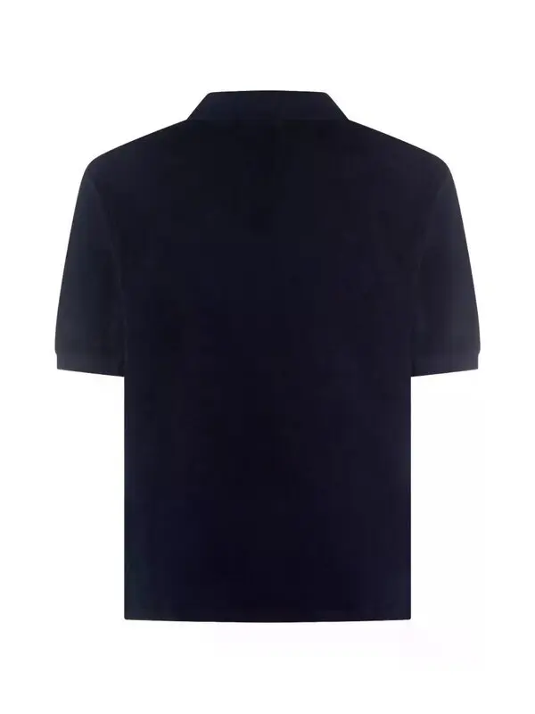 04651 / A TRIP IN A BAG Terry Johnny Short Sleeve Polo Shirt