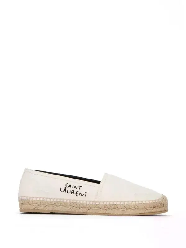 Saint Laurent Leather Espadrille