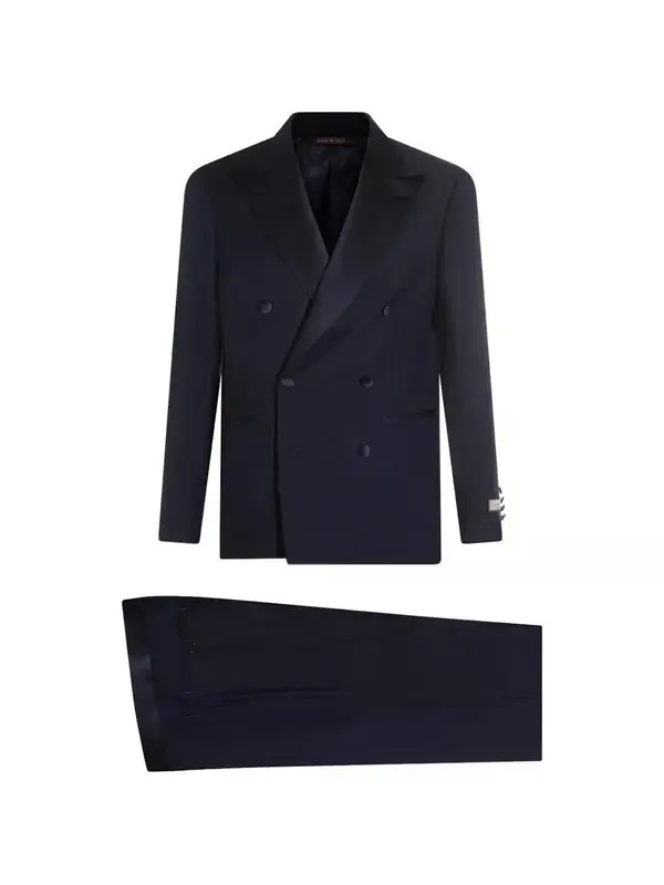 Canali Double-breasted Shawl Collar Suit