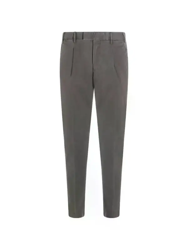 PT TORINO Pleated Trousers - Grey