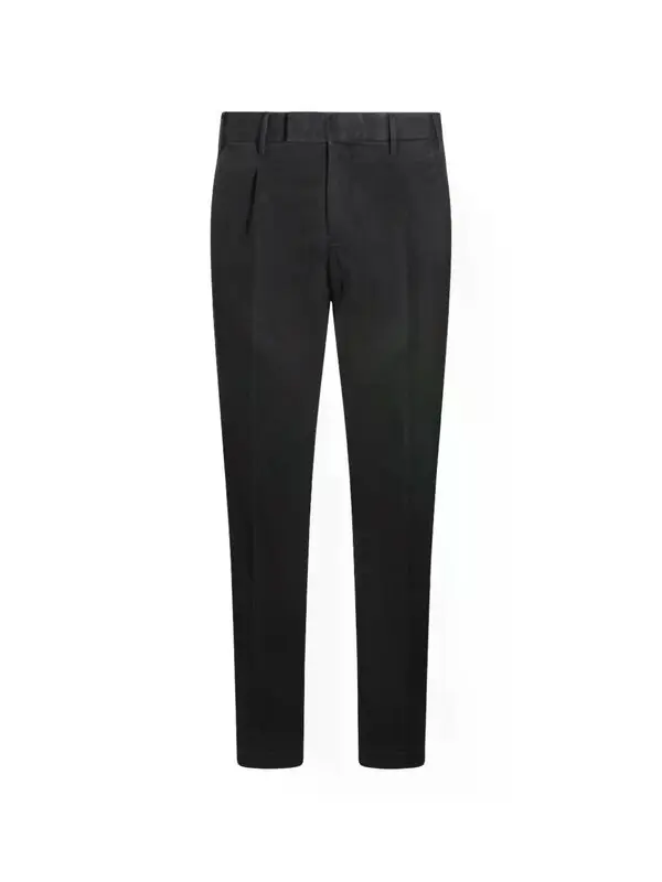 PT TORINO Pleated Trousers - Black