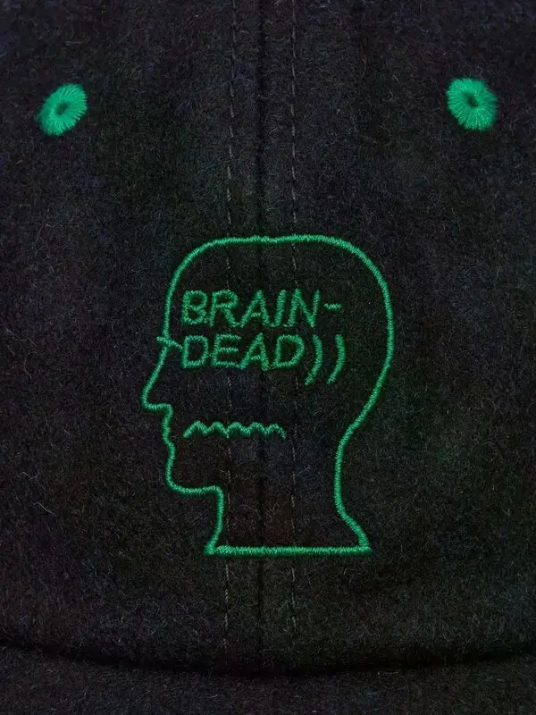 BRAIN DEAD Logo-embroidered Baseball Cap