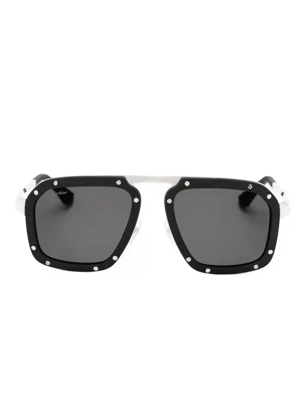 CARTIER Square-frame Sunglasses
