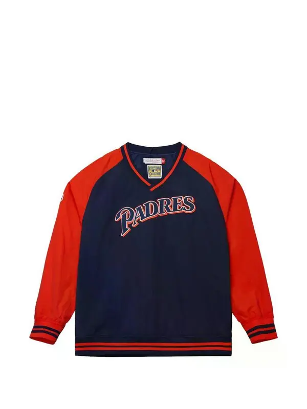 Mitchell & Ness Mlb Padres Logo Pullover Sweatshirt