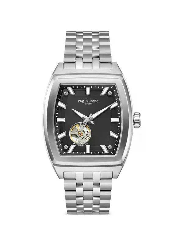 RAG & BONE WATCHES 41mm Mercer Bracelet Watch - Black