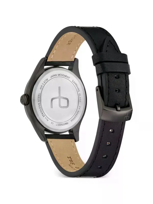 Rag & Bone Sun 38mm Strap Watch - Black