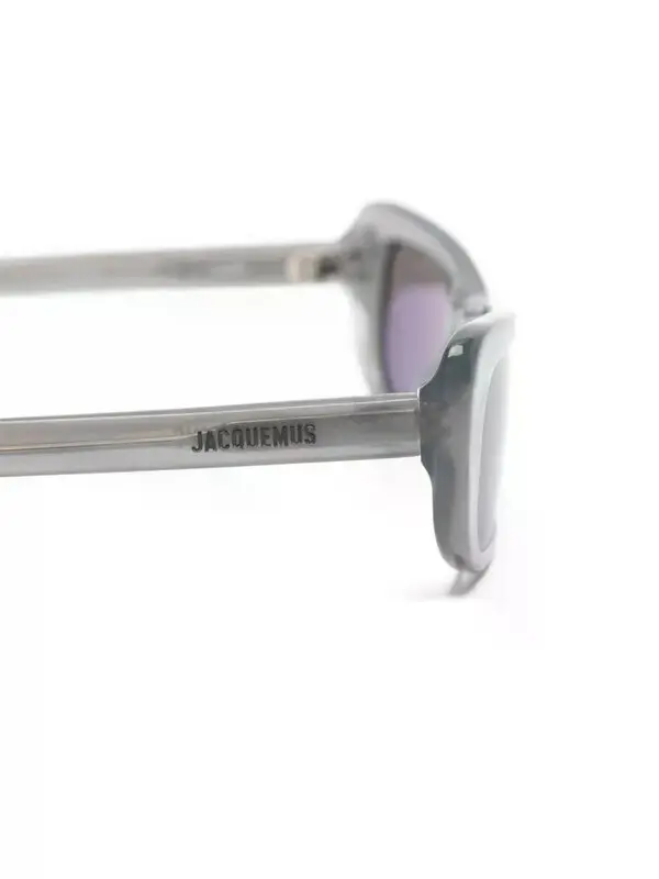 Jacquemus Capri Rectangle-frame Sunglasses