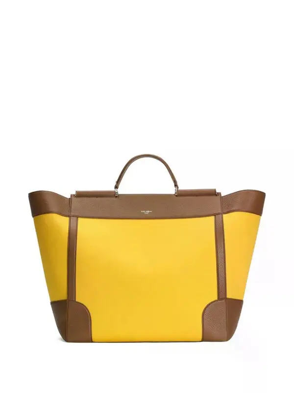 Dolce & Gabbana Sicily Tote Bag - Yellow