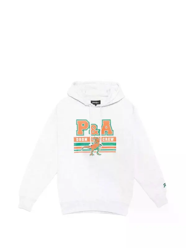 PEACE AND AFTER T-rex Gray Hoodie - Grey