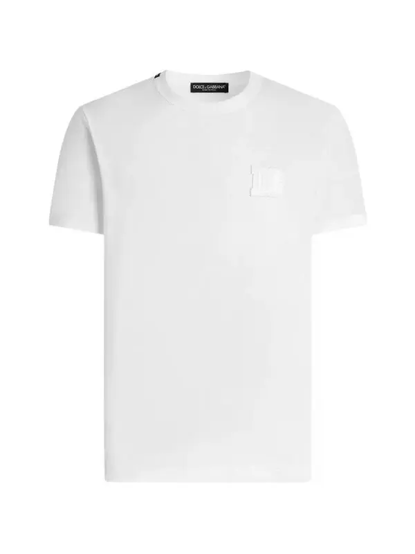 Dolce & Gabbana Logo-appliqué T-shirt - White
