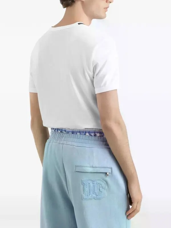 Dolce & Gabbana Logo-appliqué T-shirt - White