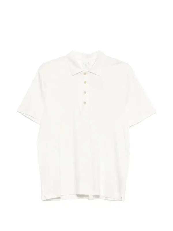 Eleventy Short-sleeves Polo Shirt - White