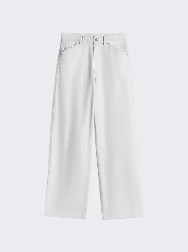 LEMAIRE Wide Pants Milk