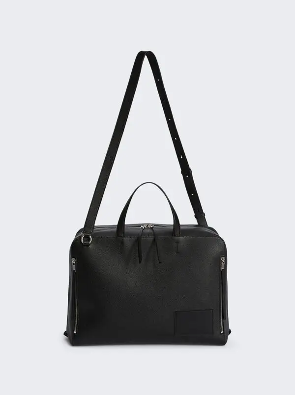 JIL SANDER Calf Leather Briefcase - Black
