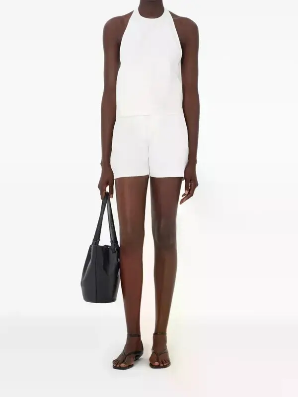 Loulou De Saison Sami Halterneck Vest - White
