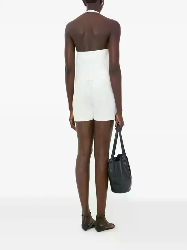 Loulou De Saison Sami Halterneck Vest - White