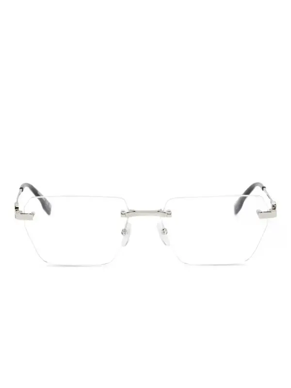 Dsquared2 Rectangle-frame Glasses - Silver