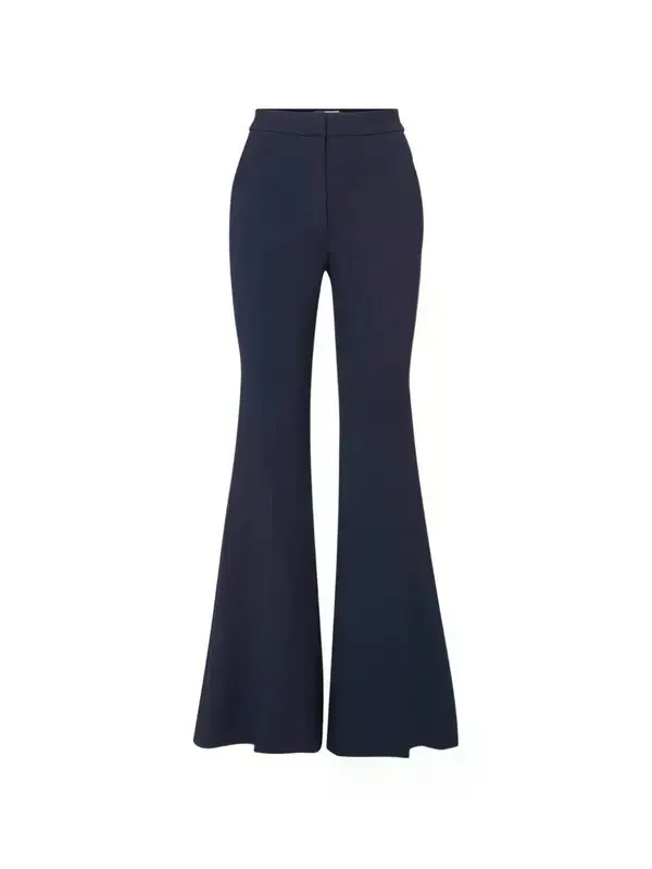Veronica Beard Arden Flared Trousers - Blue